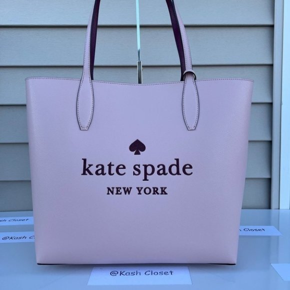 kate spade | Bags | Kate Spade Large Tote With Detachable Wristlet Rose ...